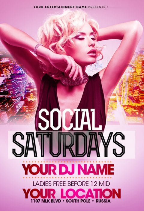 Social Saturdays - ClubPSD