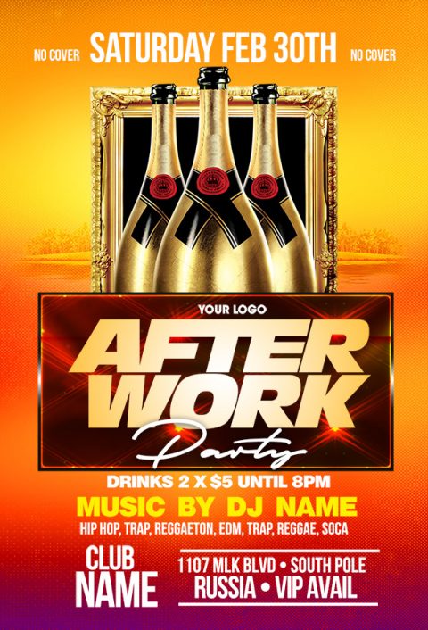 After Work Drinks Party - ClubPSD