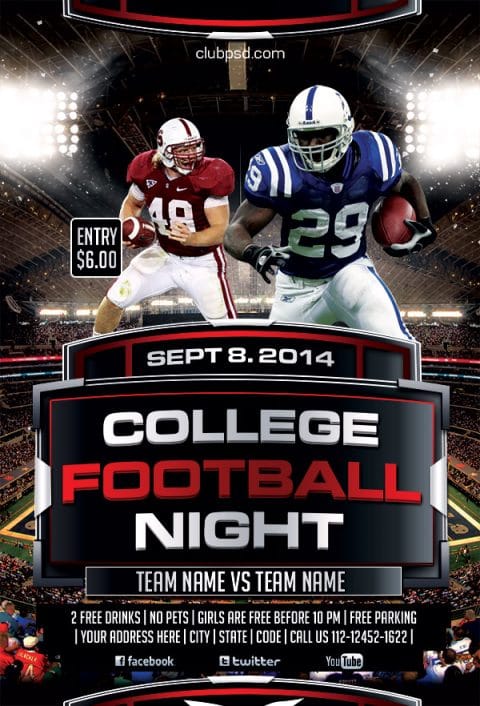 Football Night - ClubPSD
