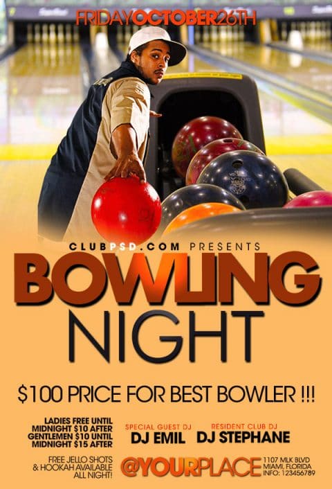 Bowling - ClubPSD